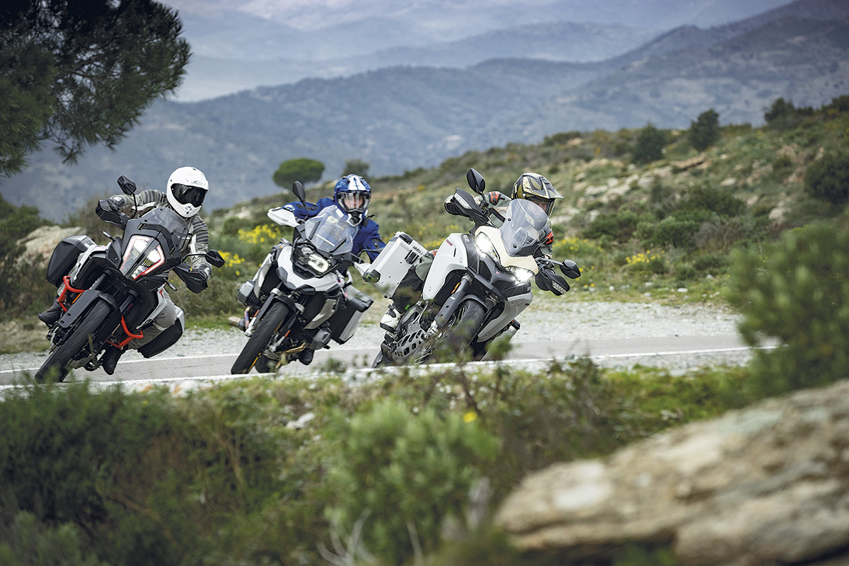 BMW R 1250 GS, Ducati Multistrada 1260, KTM 1290 Super Adventure ¿Cuál ...