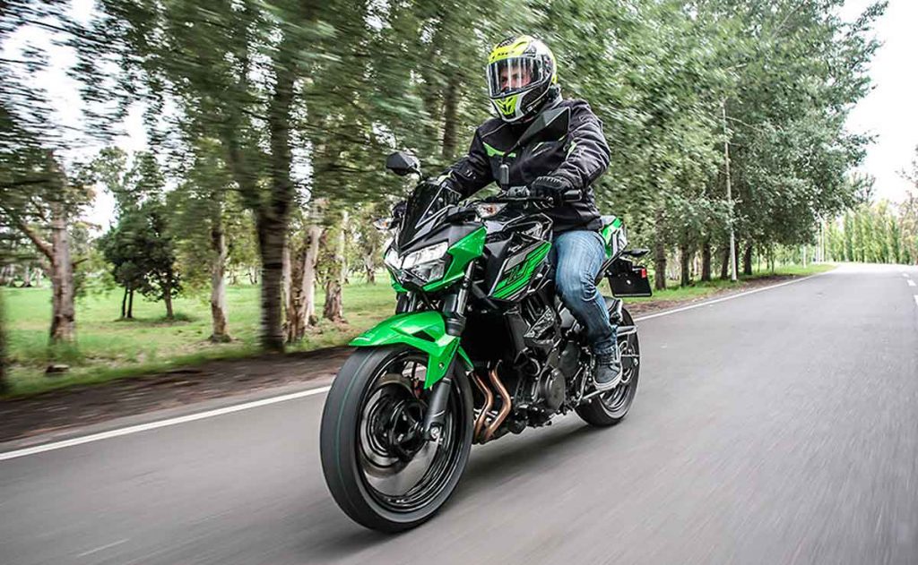 Kawasaki Z400 Test Ride