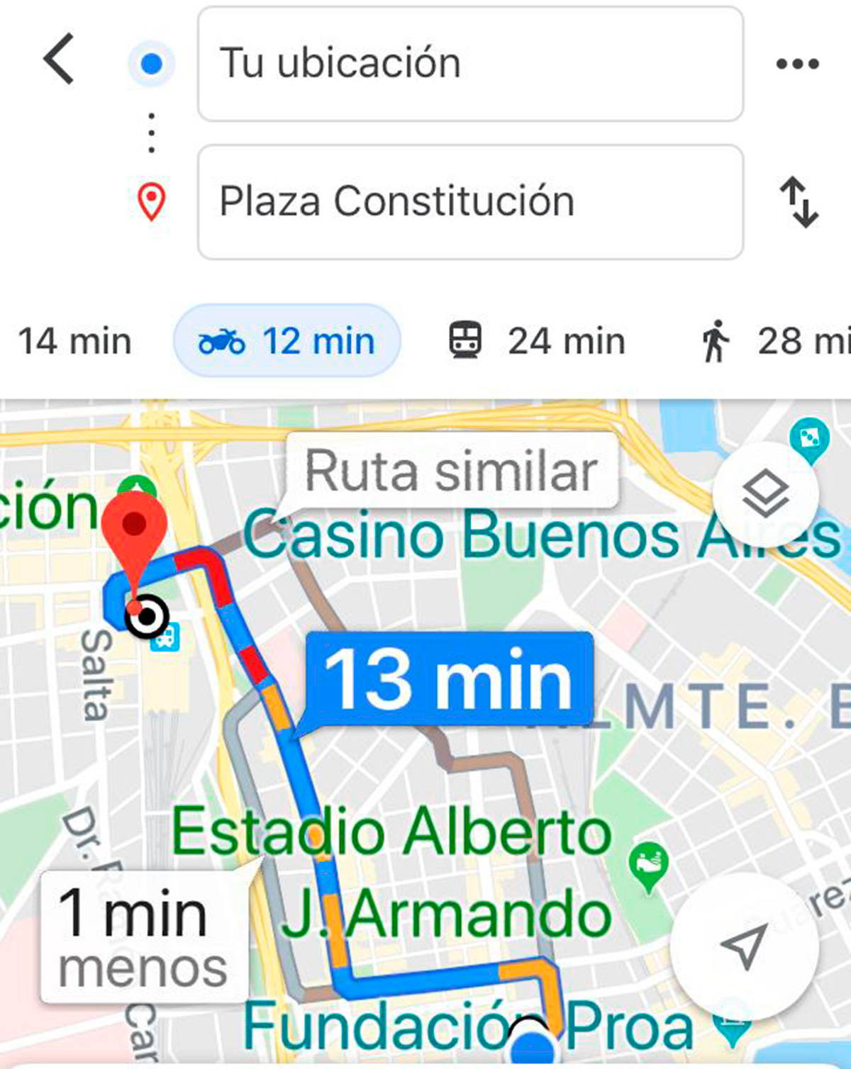 Ahora, "Modo Moto" en Google Maps