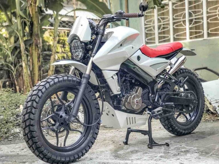 La Bajaj NS200 ya tiene su versión Scrambler