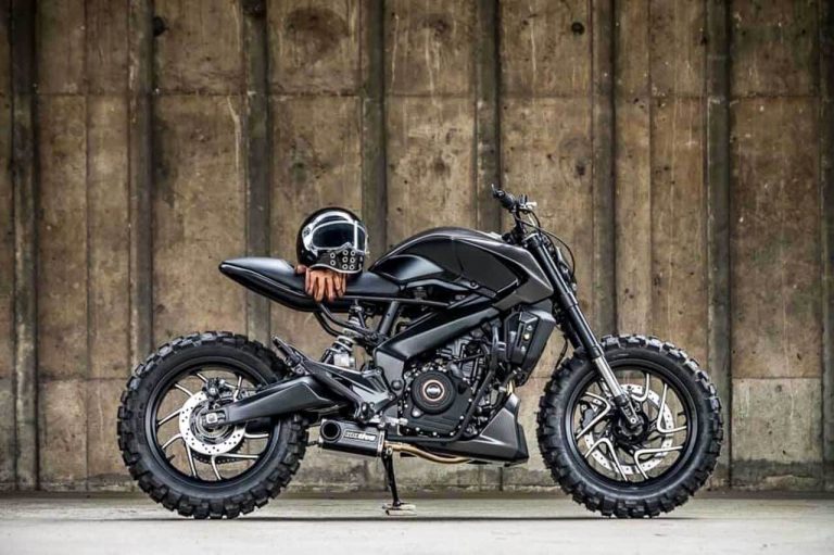 “Diablo”, la Bajaj Dominar Scrambler más oscura