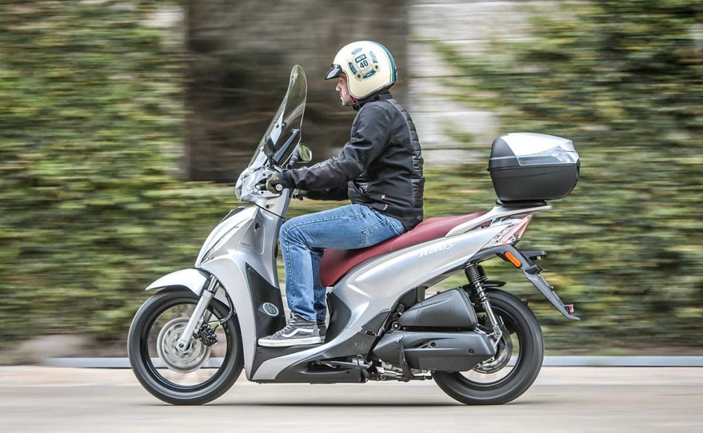 Kymco New People S 150i: confort y ergonomía