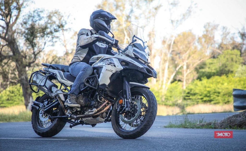 Benelli TRK 502X Test Ride