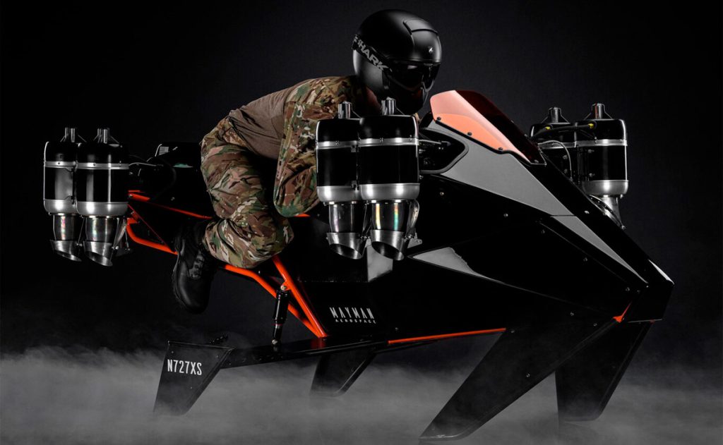 ¡La primera moto voladora es real!