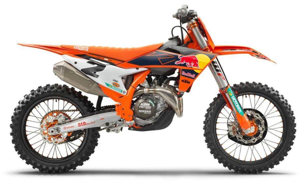 KTM renueva a su moto más extrema: así es la 450 SX-F Factory Edition