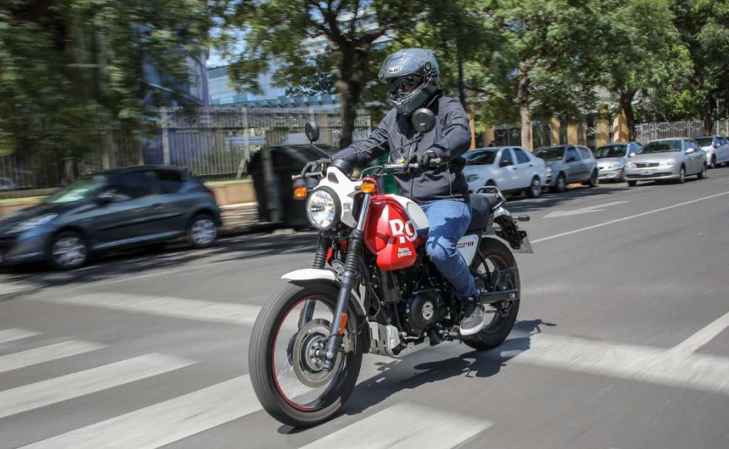 Royal Enfield Scram 411: consumo, precio y características de la ...