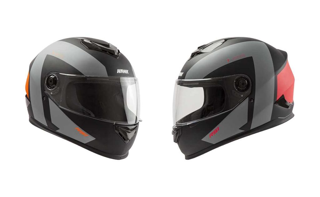Hawk presenta al nuevo casco para motos RS1 T-RACER