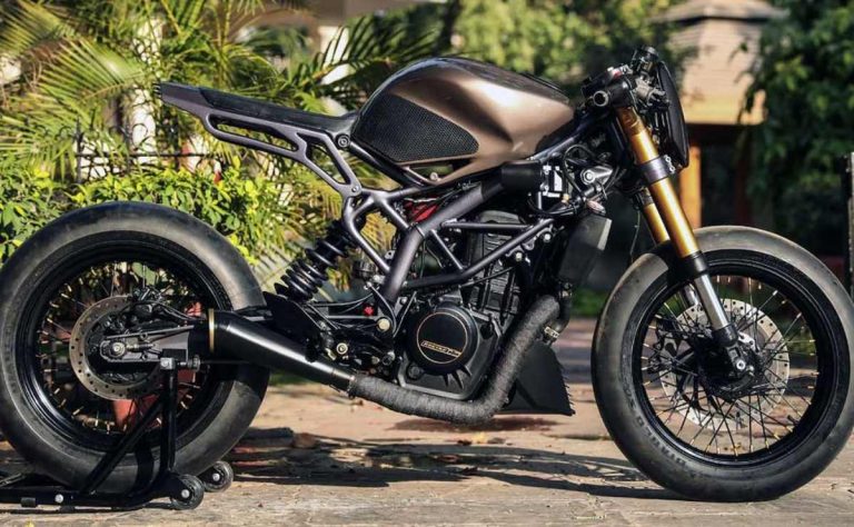 La KTM 390 Duke más rara que vas a ver: no es naranja (y tampoco una Duke)