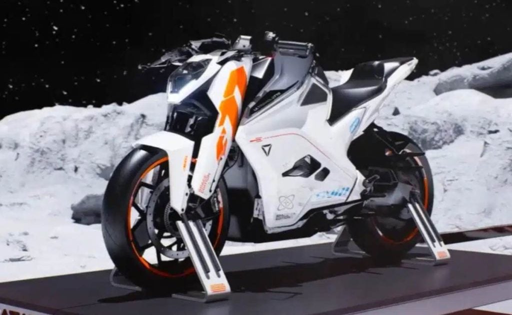 Ultraviolette F77 Space Edition: la moto eléctrica del espacio