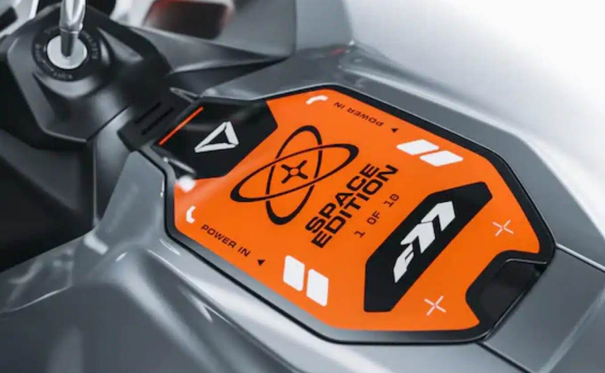 Ultraviolette F77 Space Edition: la moto eléctrica del espacio