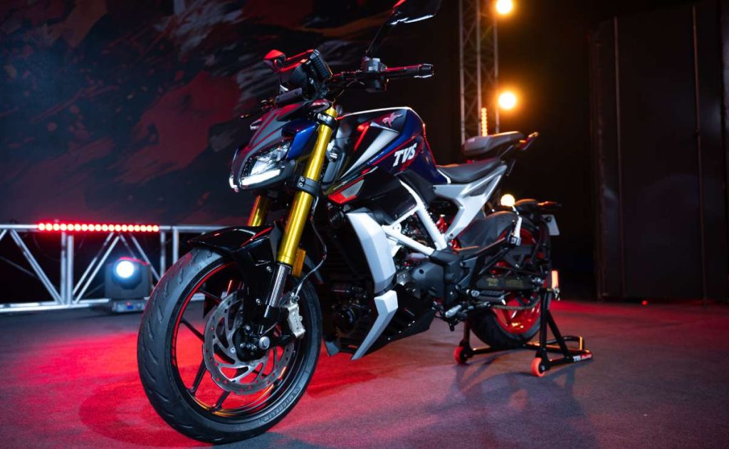 TVS RTR 310: lanzamiento, motor y características