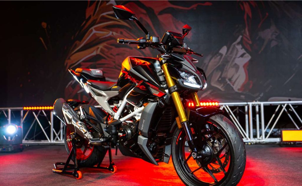 TVS RTR 310: lanzamiento, motor y características