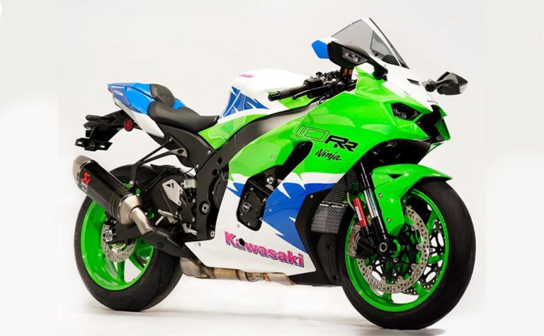 Kawasaki viajó a los '90 y nos trae tres modelos especiales simil ZX-7R