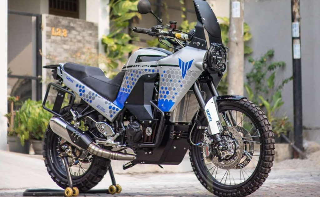 Así es la Yamaha Adventure 250 que no fue: mezcla de Ténéré con ...