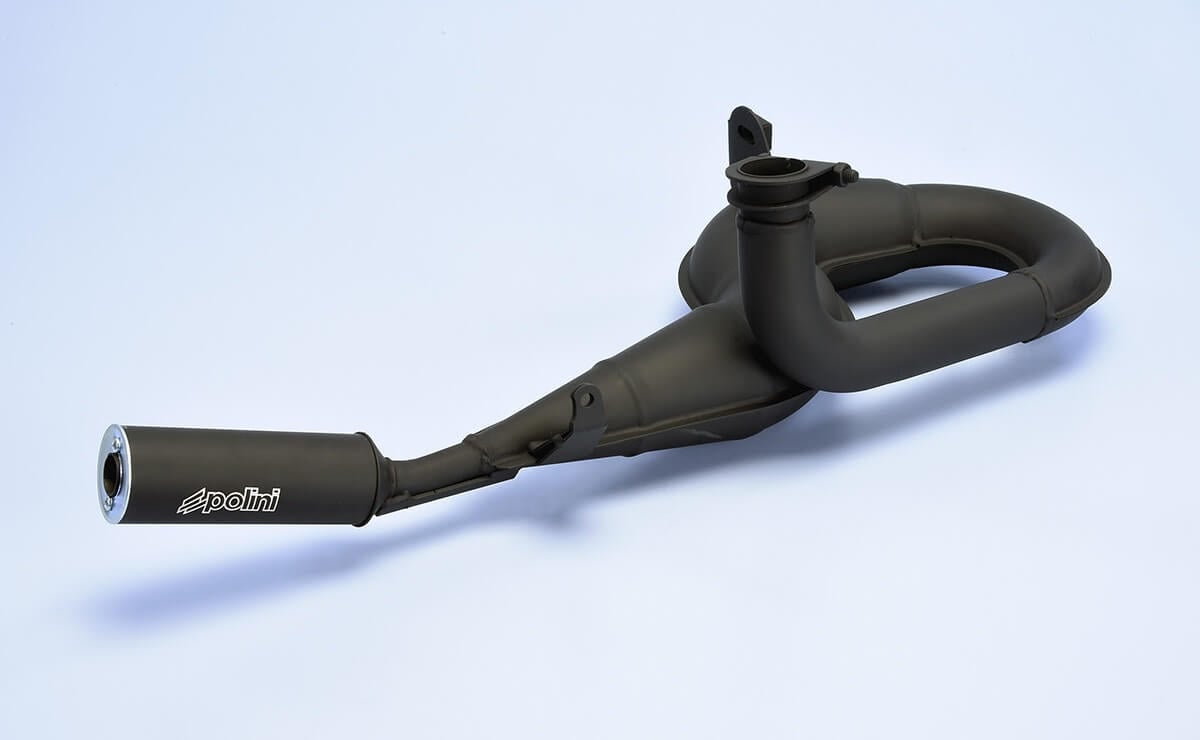 ¿Cómo es el nuevo escape original Polini versión Racing para la Vespa 125?