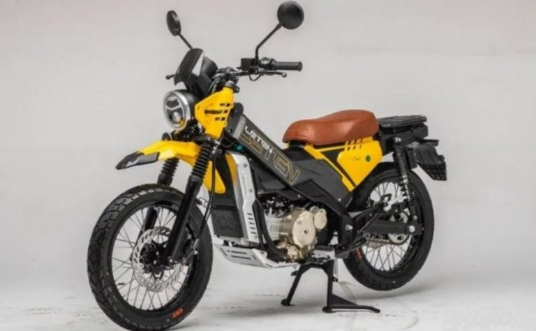 Idéntica a una Honda Cub: así luce esta curiosa moto china