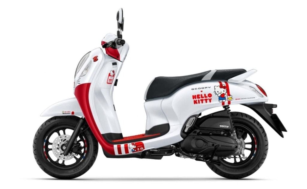 Honda y Hello Kitty juntas en una especial moto: cómo luce, dónde se ...