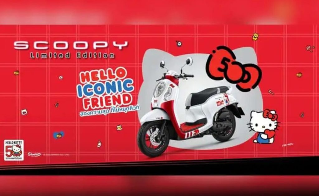 Honda y Hello Kitty juntas en una especial moto: cómo luce, dónde se ...