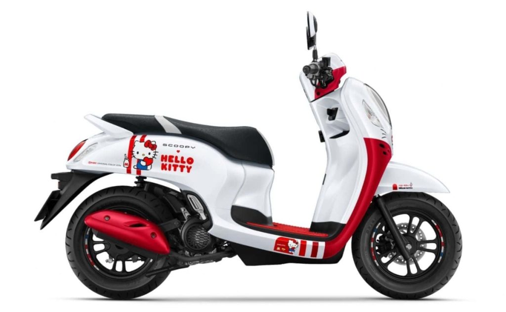 Honda y Hello Kitty juntas en una especial moto: cómo luce, dónde se ...