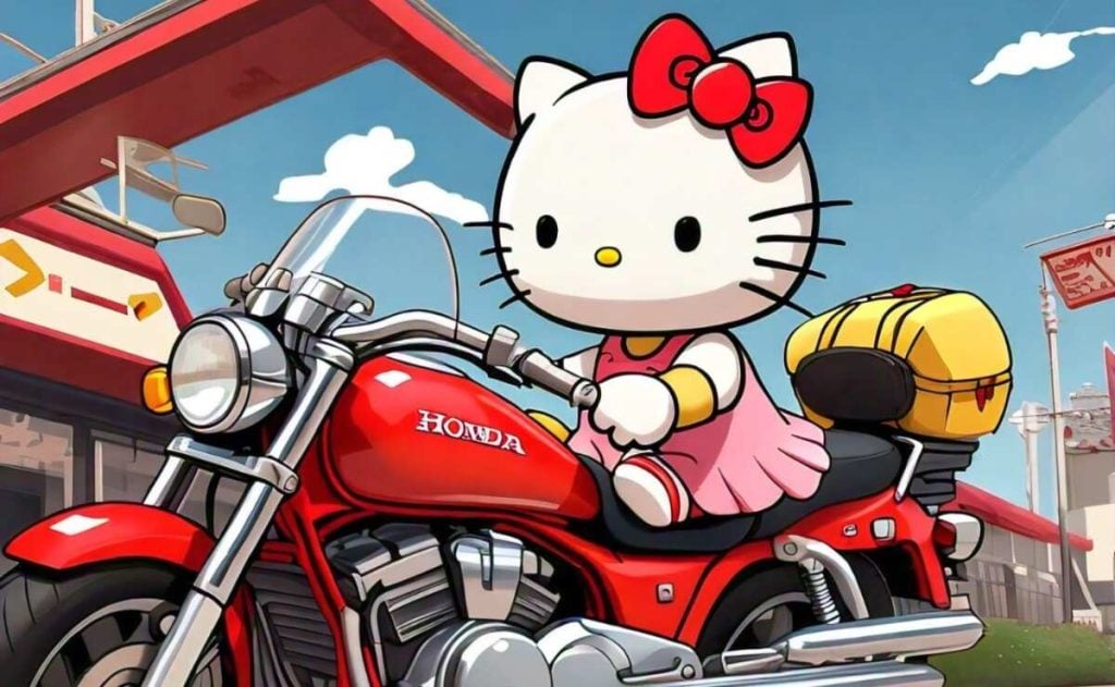 Honda y Hello Kitty juntas en una especial moto: cómo luce, dónde se ...