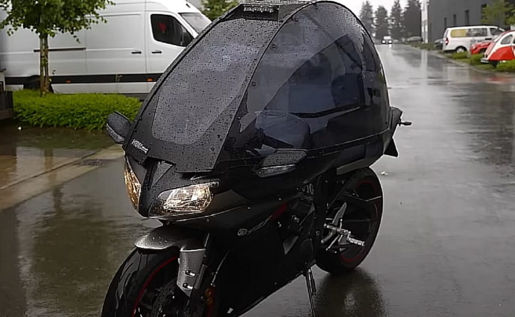 La moto de Yamaha con la que nunca te mojarás: la particular creación ...