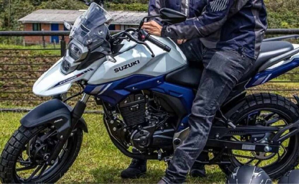 Suzuki lanzó un nuevo modelo adventure de 160 cc