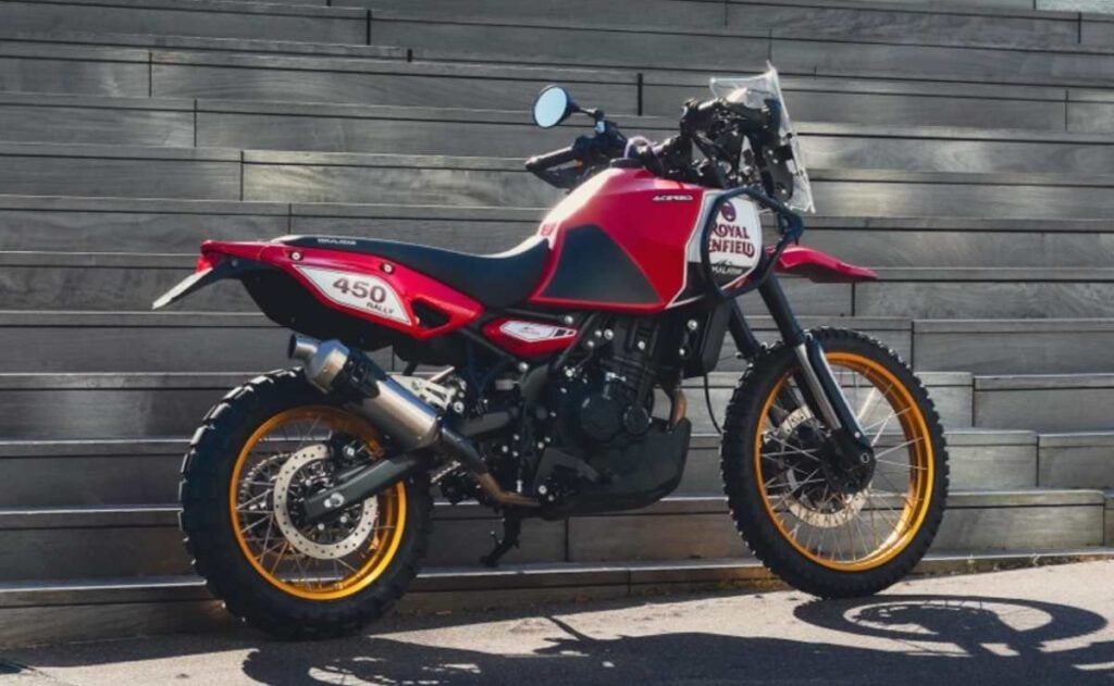 Royal Enfield Himalayan 450 Rally: más equipada, exclusiva y radical