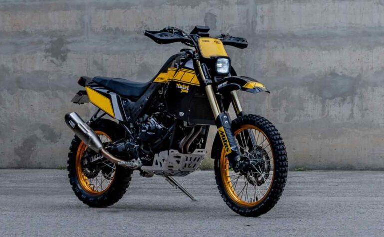 La Yamaha Ténéré 700 se viste con un estilo retro