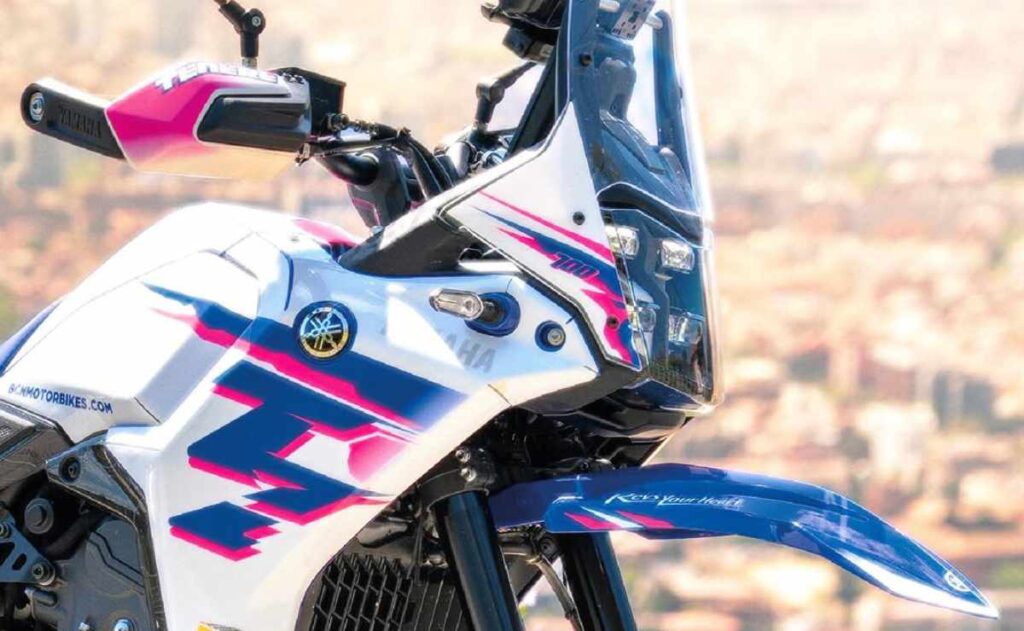 Esta Yamaha Ténéré 700 recuerda modelos de los ´90, pero esconde mucha ...