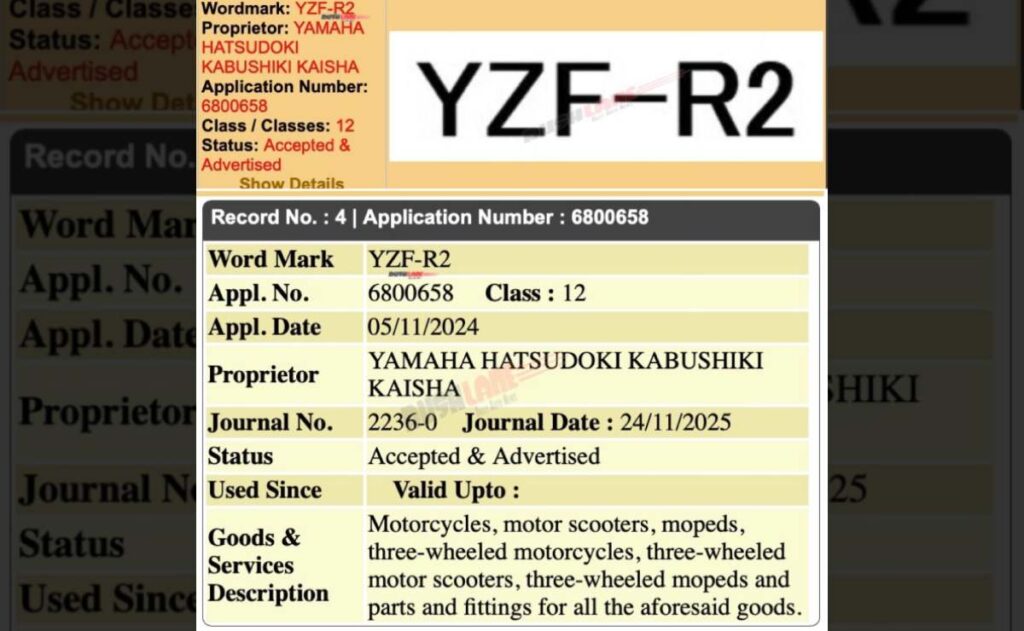 Yamaha desarrolla una nueva deportiva accesible: ¿así es la futura YZF-R2?